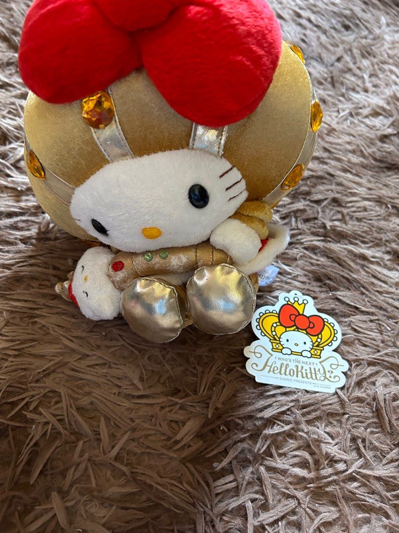 Royal Hello Kitty Authentic Stuffed Toy, Hobbies & Toys, Toys & Games ...