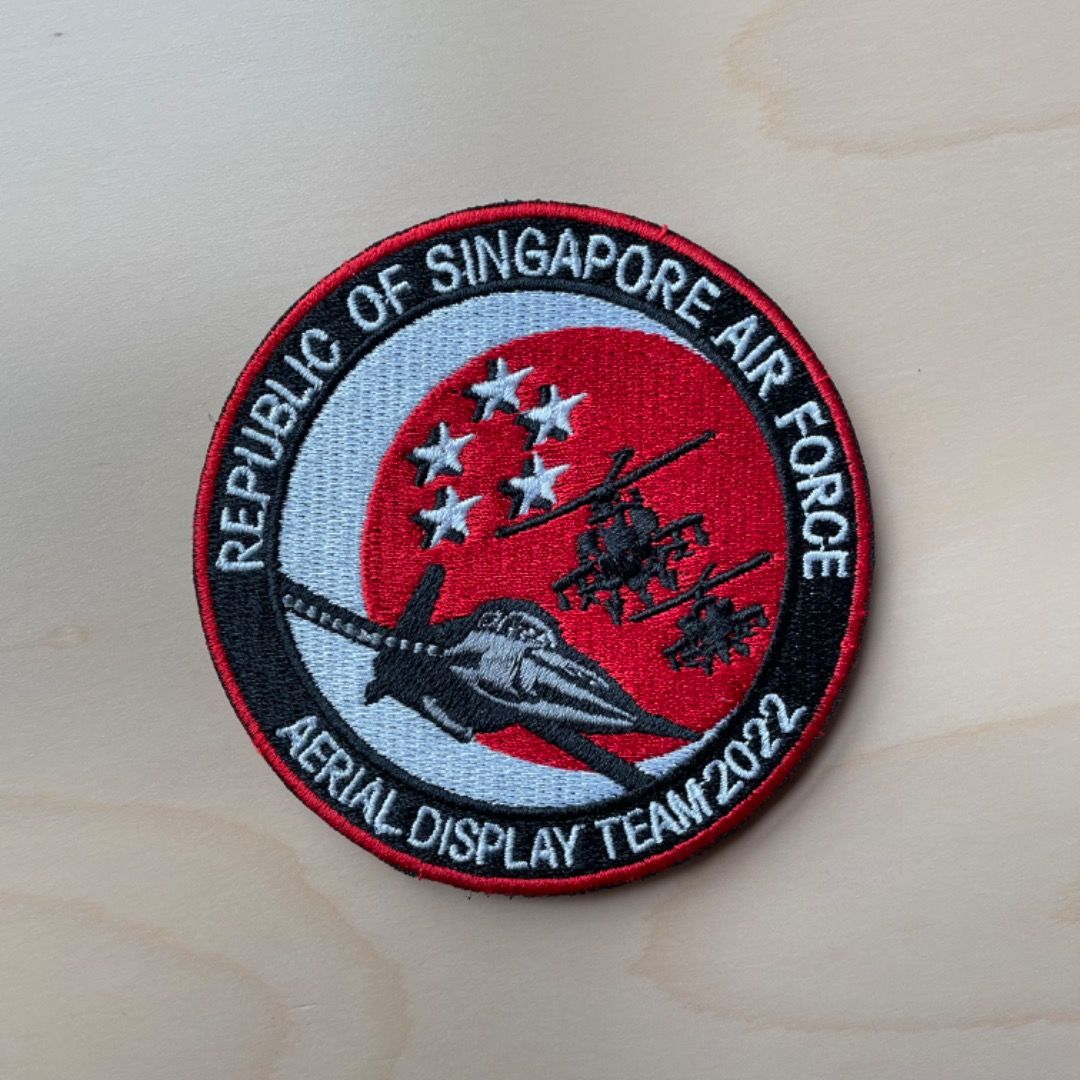 RSAF Aerial Display 2022 Patch, Design & Craft, Handmade Goods ...