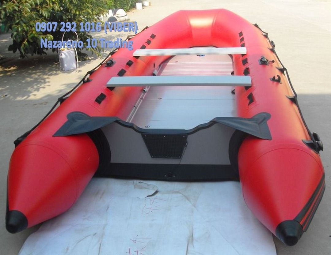 Rubber boat inflatable 986 on Carousell