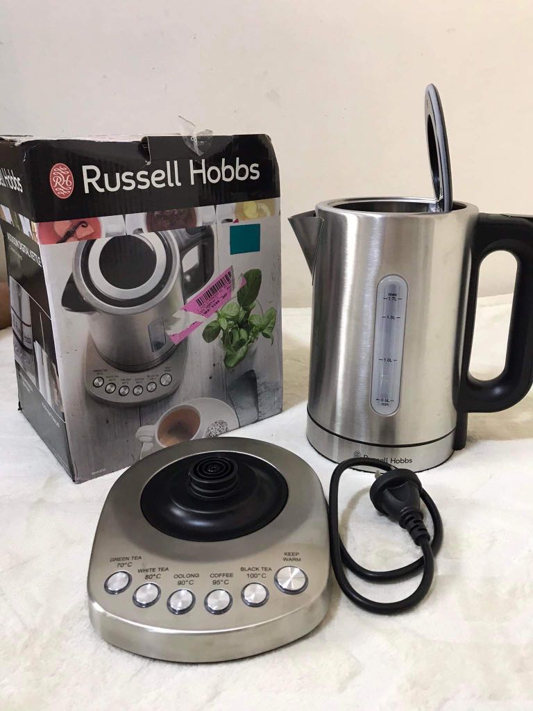 Russell Hobbs Addison Edition 1.7 Liter Cordless Kettle, TV & Home ...