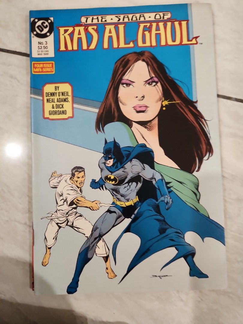 Saga of Ras Al Ghul Comic Set 1-2-3-4 Batman Robin Jerry Bingham Neal ...