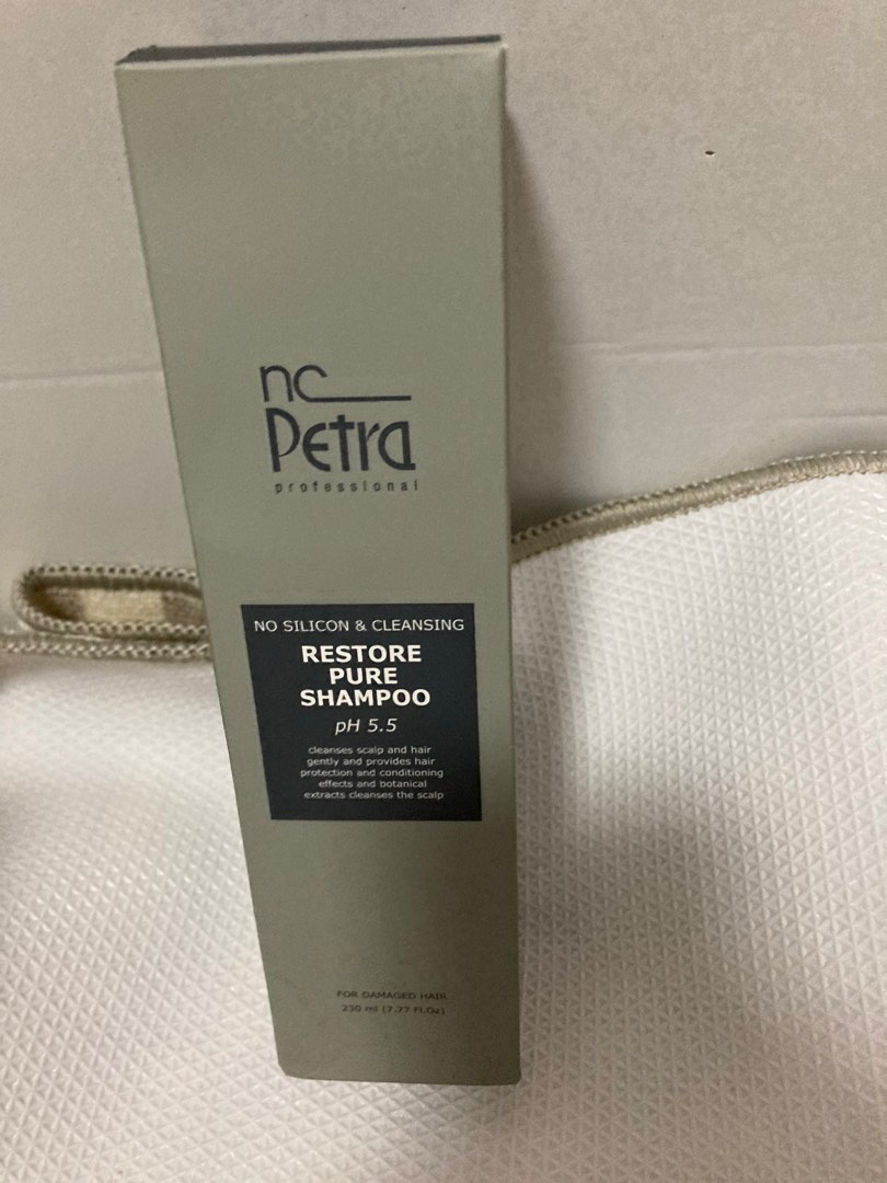 Sale!! NC Petra Restore Pure Shampoo Ph 5.5, Beauty & Personal Care, Hair on Carousell