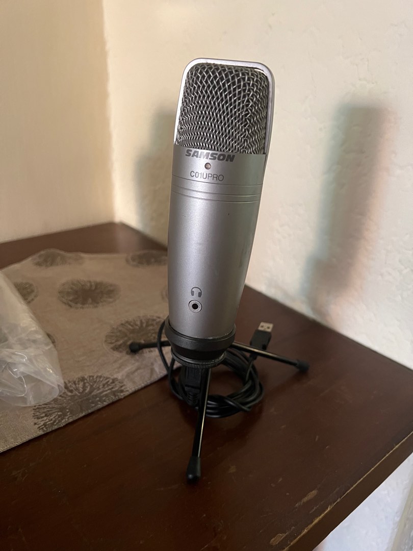Samson C01U Pro Microphone, Hobbies & Toys, Music & Media, Music ...
