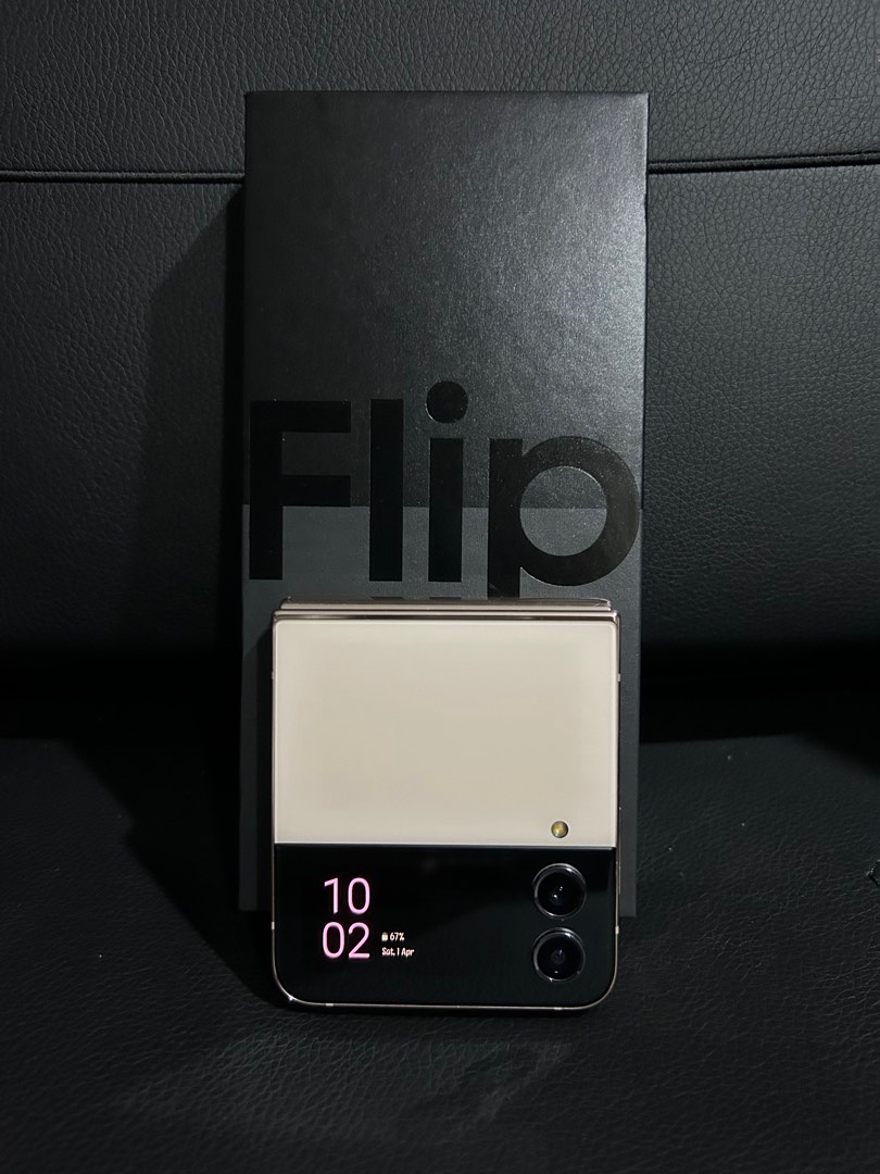 Samsung Z Flip 4 (8/256GB) Pink Gold, Mobile Phones & Gadgets, Mobile ...