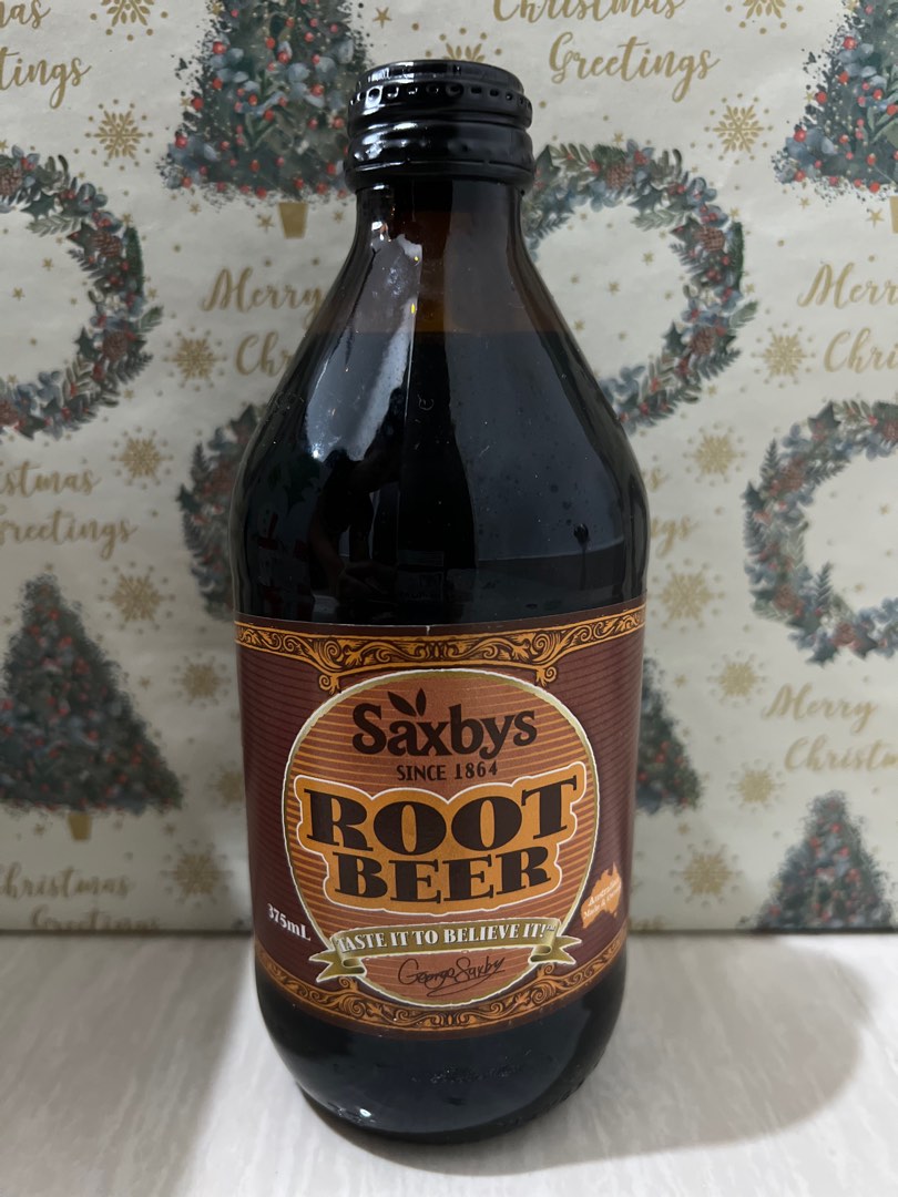 Saxbys Root Beer (375ml), Food & Drinks, Beverages on Carousell