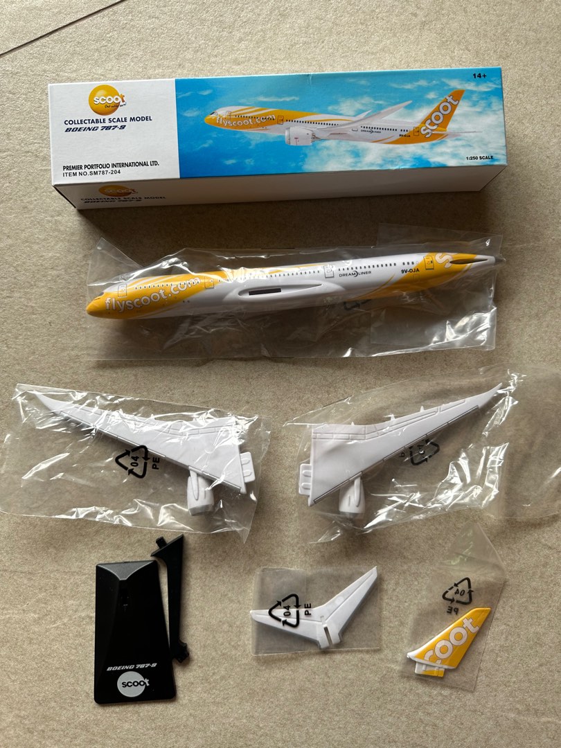 Scoot Boeing 787-9 Dreamliner, Hobbies & Toys, Memorabilia ...