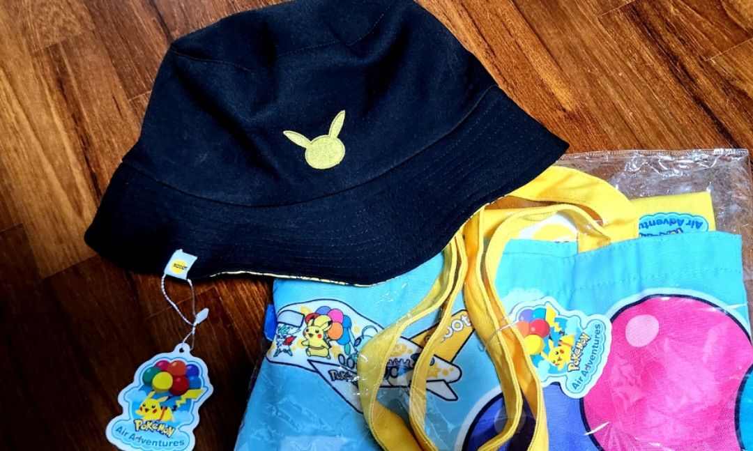 Scoot Pokemon Pikachu : Hat Tote bag, Hobbies & Toys, Memorabilia & Collectibles, Fan ...