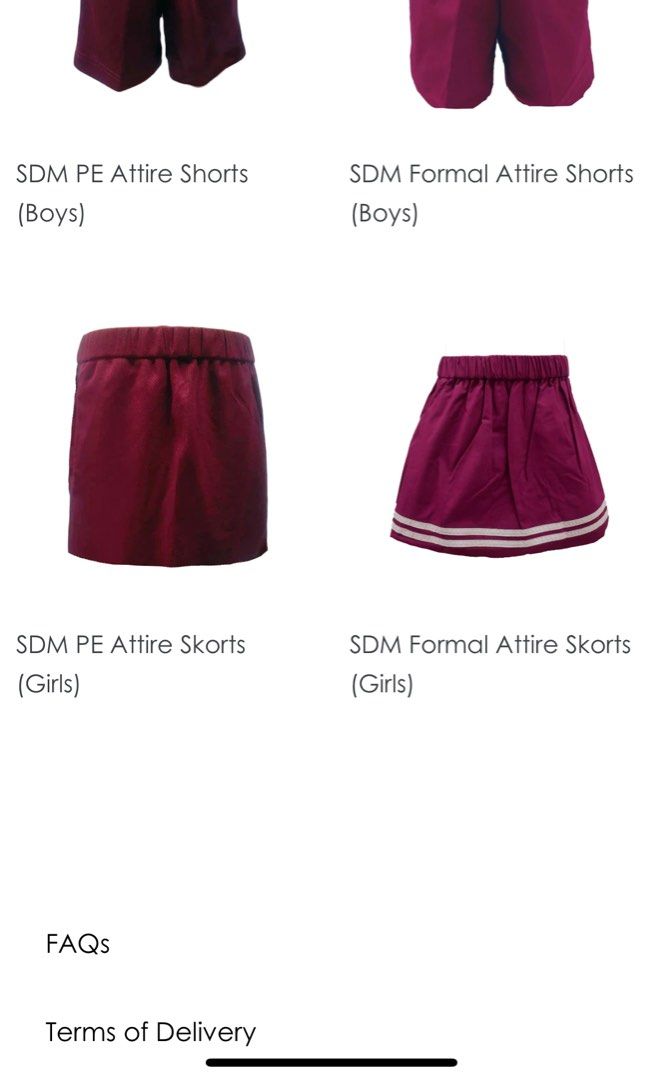 SDM childcare / Moriah schoolhouse girls uniform smallest size!, Babies ...