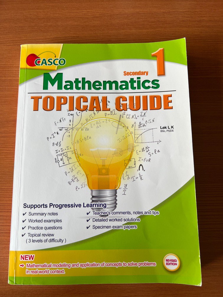 Sec 1 Mathematics Topical Guide, Hobbies & Toys, Books & Magazines ...