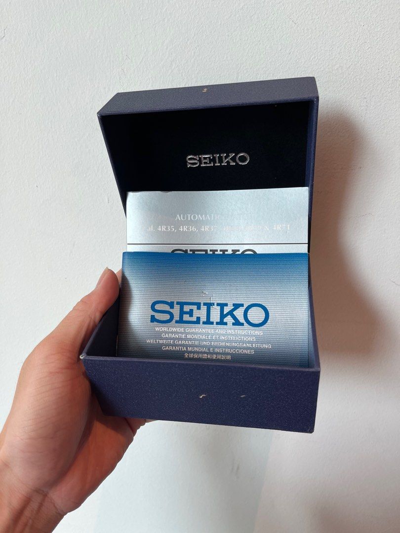 Seiko 5 pilot automatic watch, Men's Fashion, Watches & Accessories ...