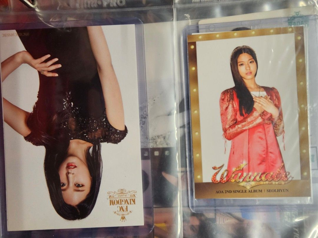 Seolhyun AOA photocards, Hobbies & Toys, Memorabilia & Collectibles, K ...