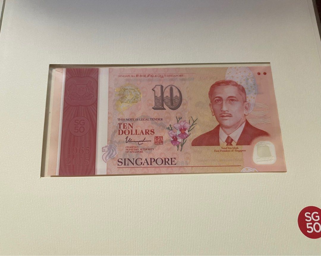 SG50 commemorative notes, Hobbies & Toys, Memorabilia & Collectibles ...