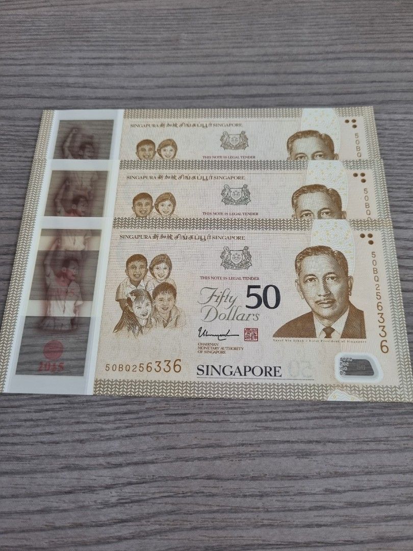SG Commemorative note 50 dollars, Hobbies & Toys, Memorabilia ...
