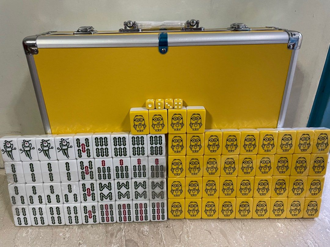 *SG Set* Minions Mahjong Limited Edition with Animals 156tiles *Local ...