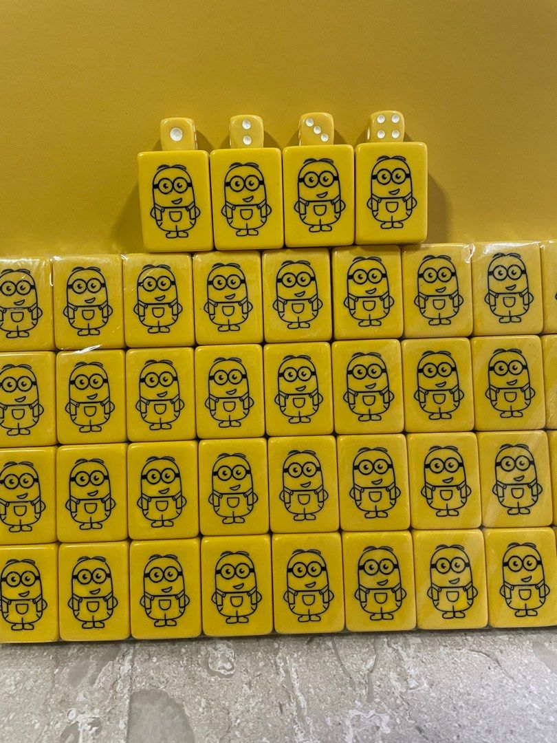 *SG Set* Minions Mahjong Limited Edition with Animals 156tiles *Local ...