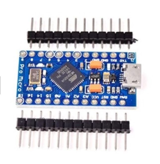 (SG STOCK) Pro Micro Atmega32U4 5V 16MHz Bootloader IDE Micro USB Pro ...