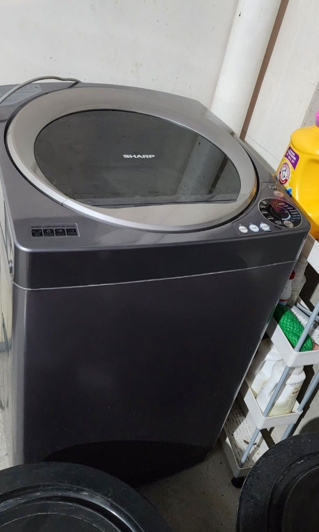 Sharp automatic washing machine, TV & Home Appliances, Washing Machines ...