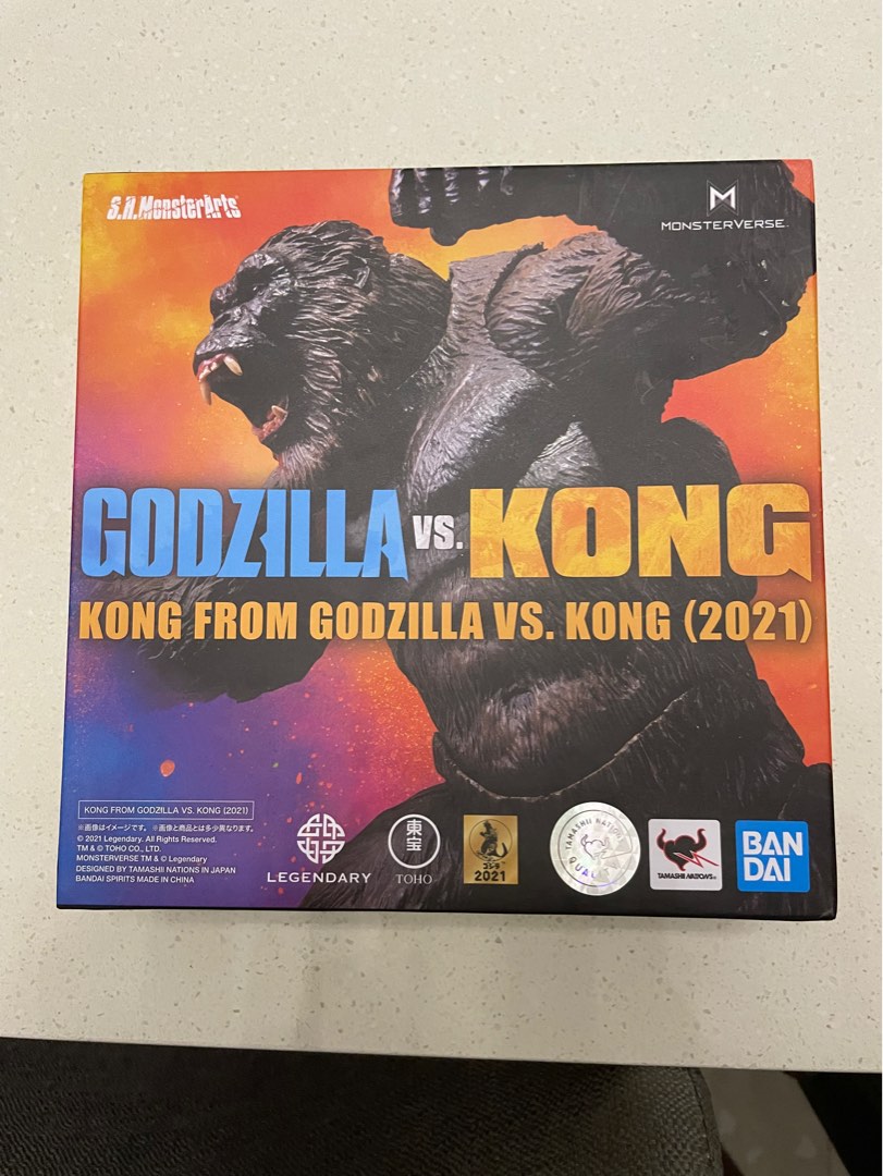 Shf monster arts godzilla Vs Kong King Kong, Hobbies & Toys, Toys ...
