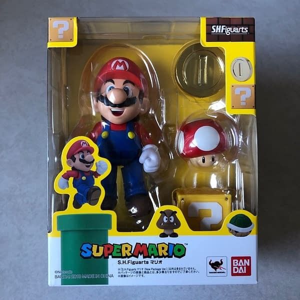 S.H.Figuarts SHF Super Mario Tamashii Bandai Luigi Peach Mushroom ...