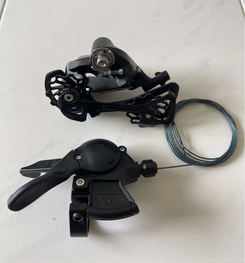 Shimano Alivio m3100 9-speed Right Shifter & SHIMANO Sora RD-R3000 ...