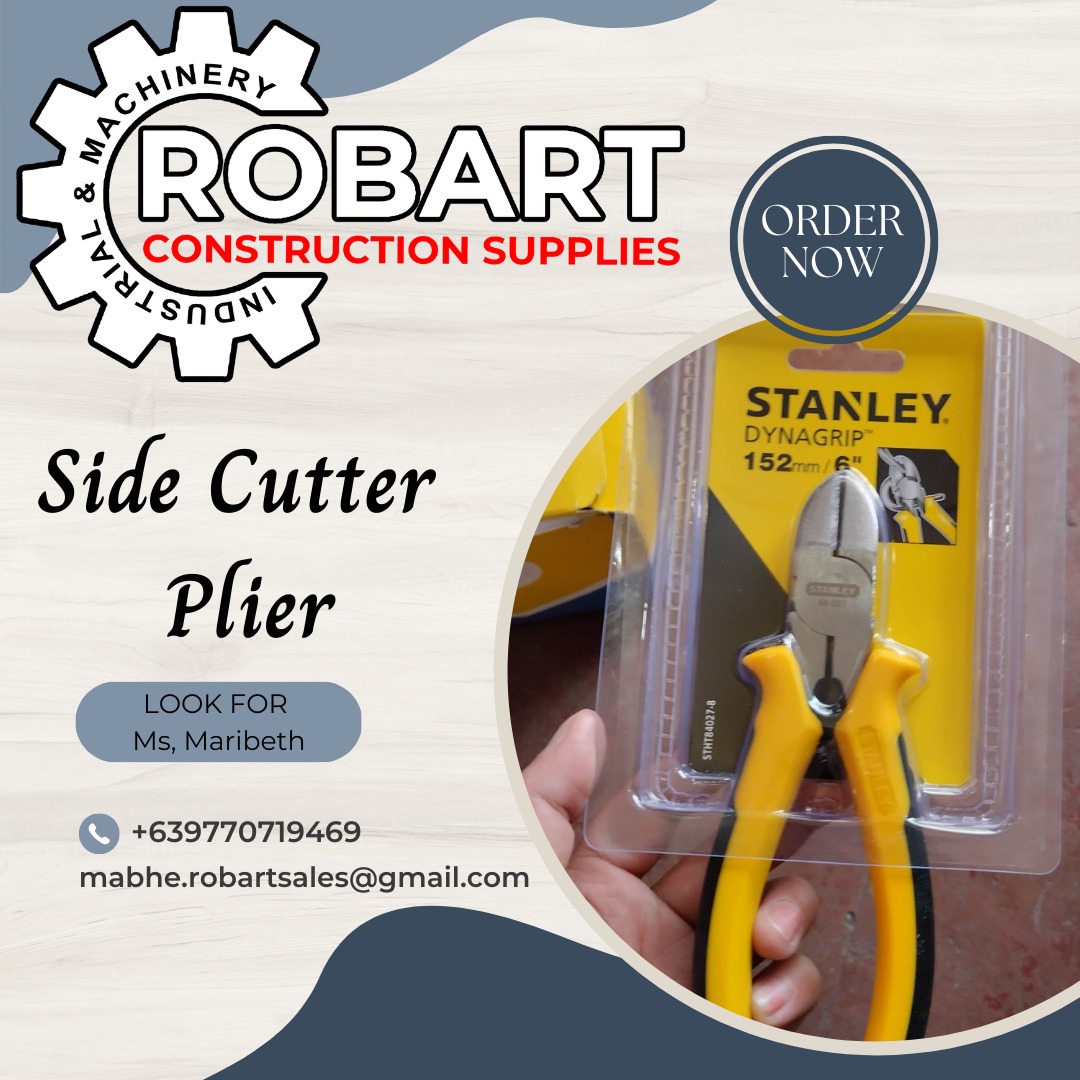 Side Cutter Plier, Commercial & Industrial, Construction Tools ...