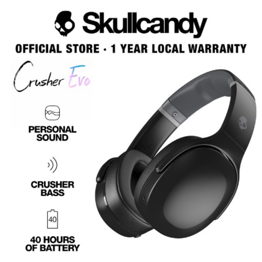 Skullcandy Crusher Evo, Audio, Headphones & Headsets on Carousell