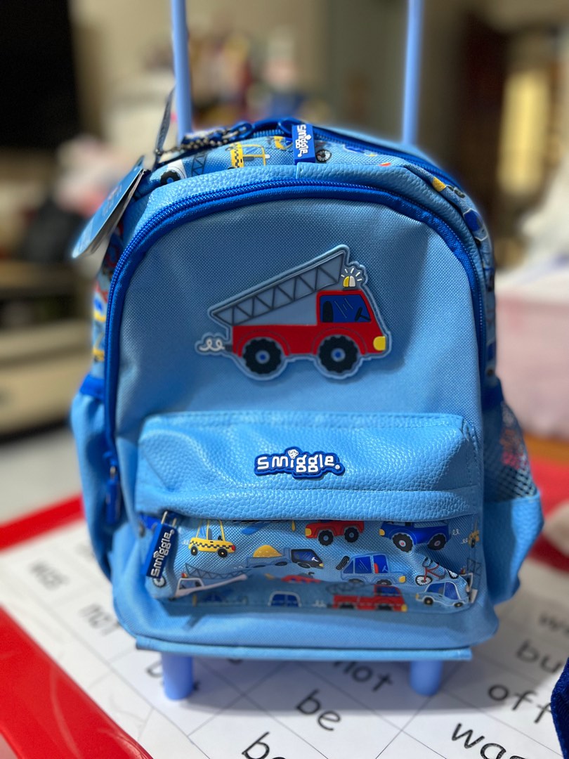 Smiggle trolley bag, Women's Fashion, Bags & Wallets, Backpacks on ...