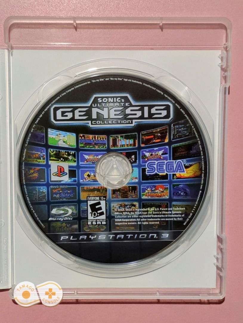 Sonic's Ultimate Genesis Collection - [PS3 Game] [ENGLISH Language ...