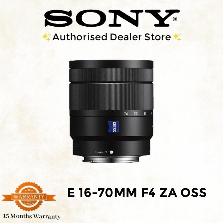 SONY E 16-70mm f4 za oss / 16-70MM F4 Zeiss lens, Photography, Lens ...