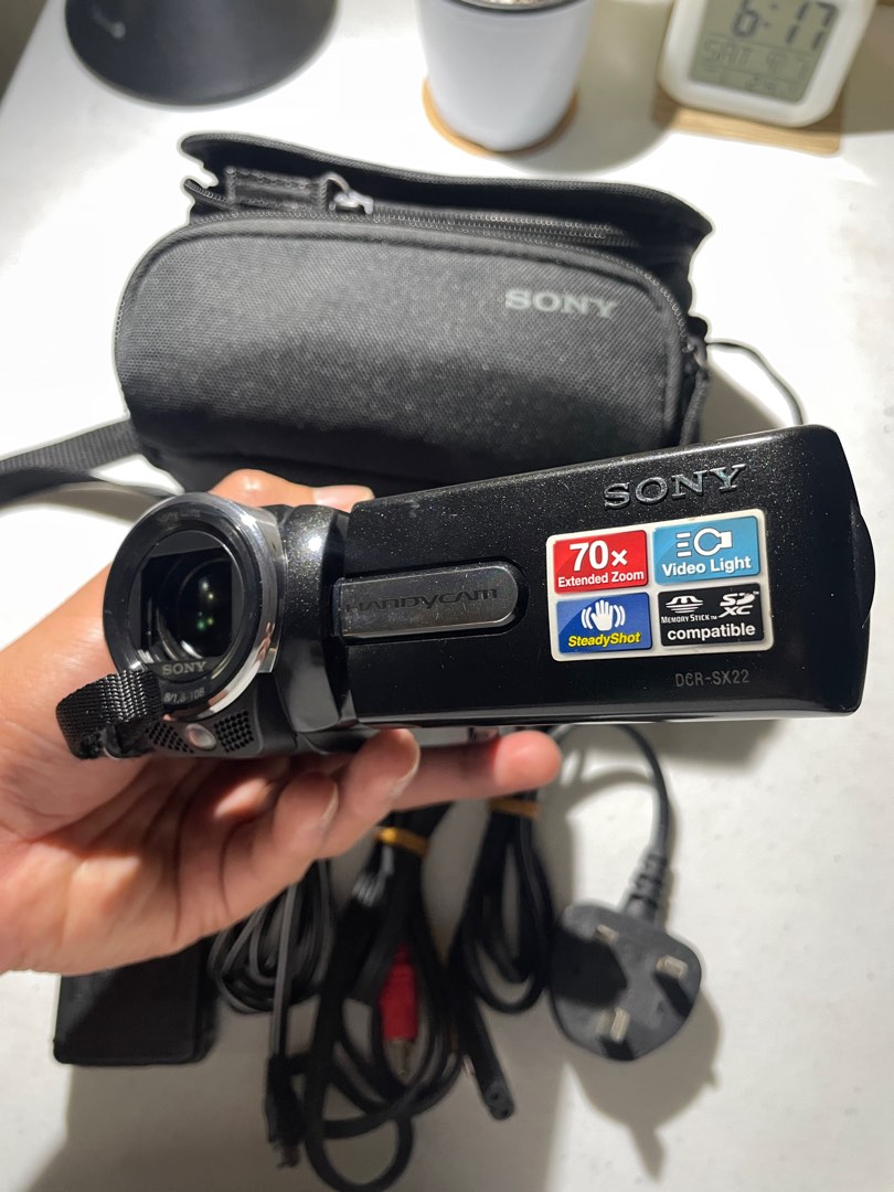 Sony Handycam DCR-XS 22, Photography, Video Cameras on Carousell