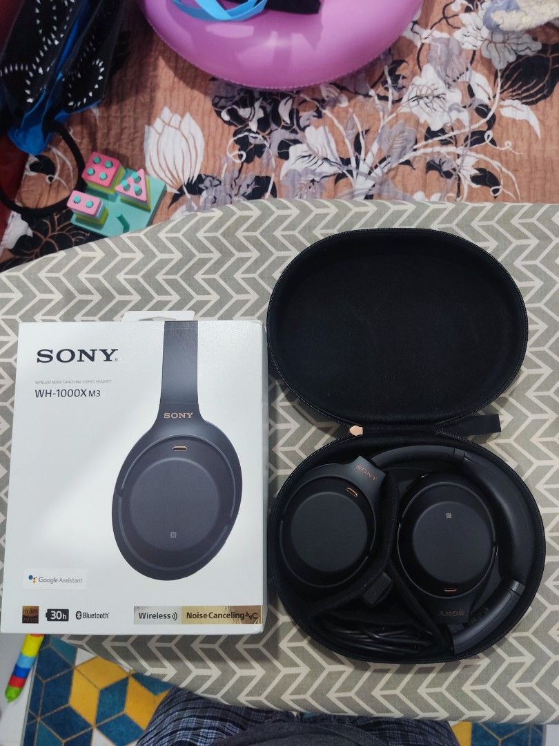 Sony xm3, Audio, Headphones & Headsets on Carousell