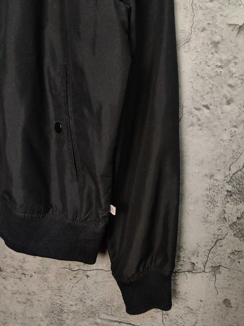 SOVEREIGN CODES MEN'S BLACK BOMBER JACKET, Men's Fashion, Coats ...