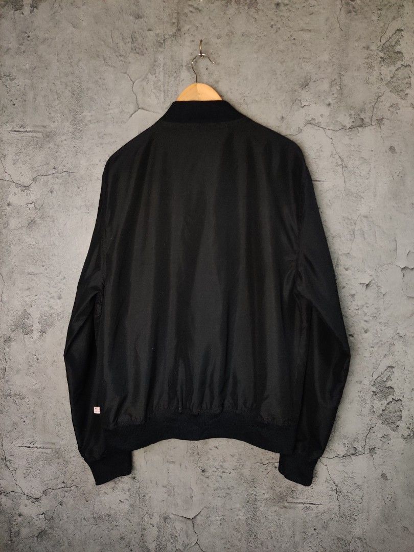 SOVEREIGN CODES MEN'S BLACK BOMBER JACKET, Men's Fashion, Coats ...