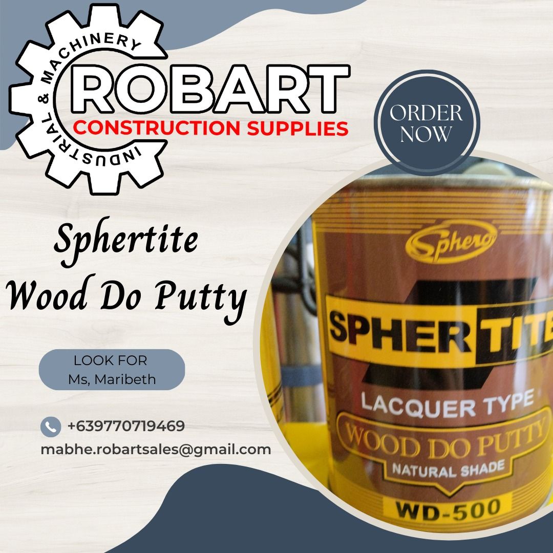 sphertite wood do putty, Commercial & Industrial, Construction Tools ...