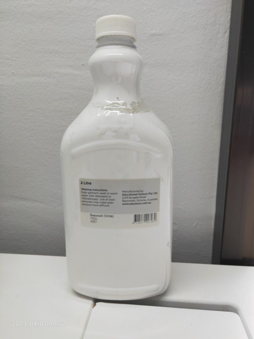 Splash Classroom Acrylic Paint 2L, Hobbies & Toys, Stationery & Craft ...