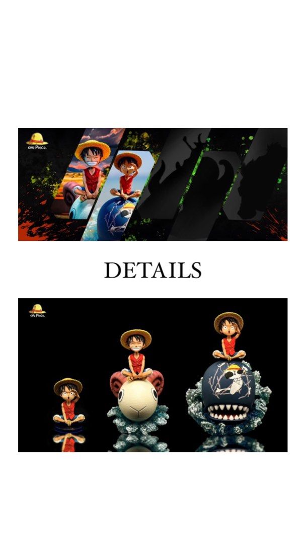 Straw Hat Studio - One Piece Series - Luffy & Laboon, Hobbies & Toys ...