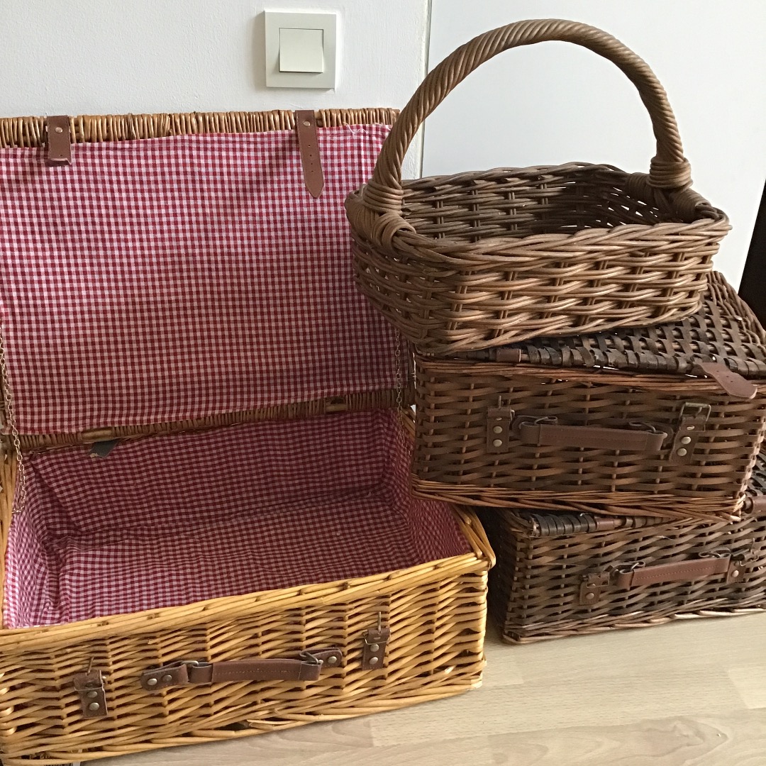 sturdy weaved baskets, Furniture & Home Living, Home Improvement ...