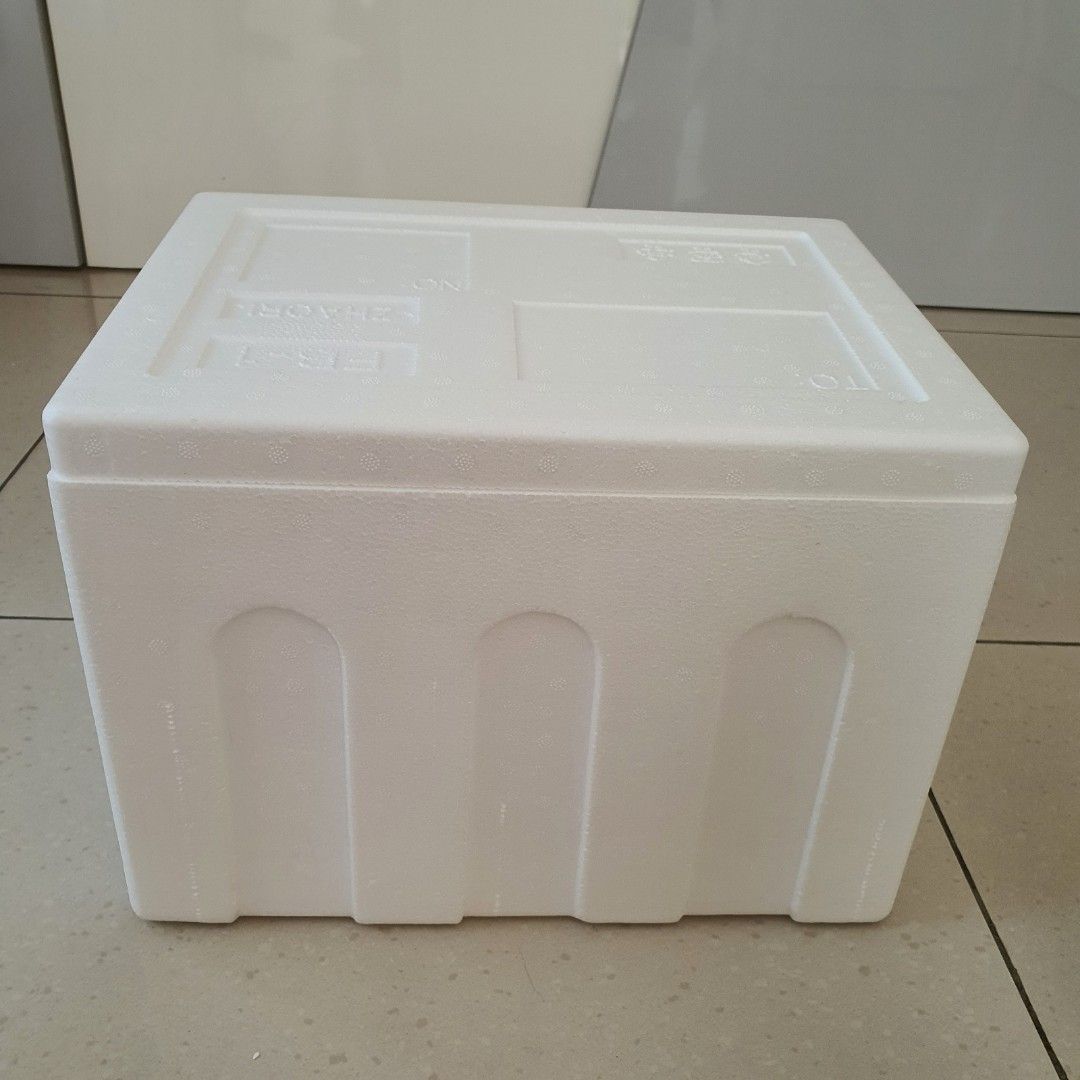 Styrofoam Boxes Picnic Box, Furniture & Home Living, Home Improvement ...