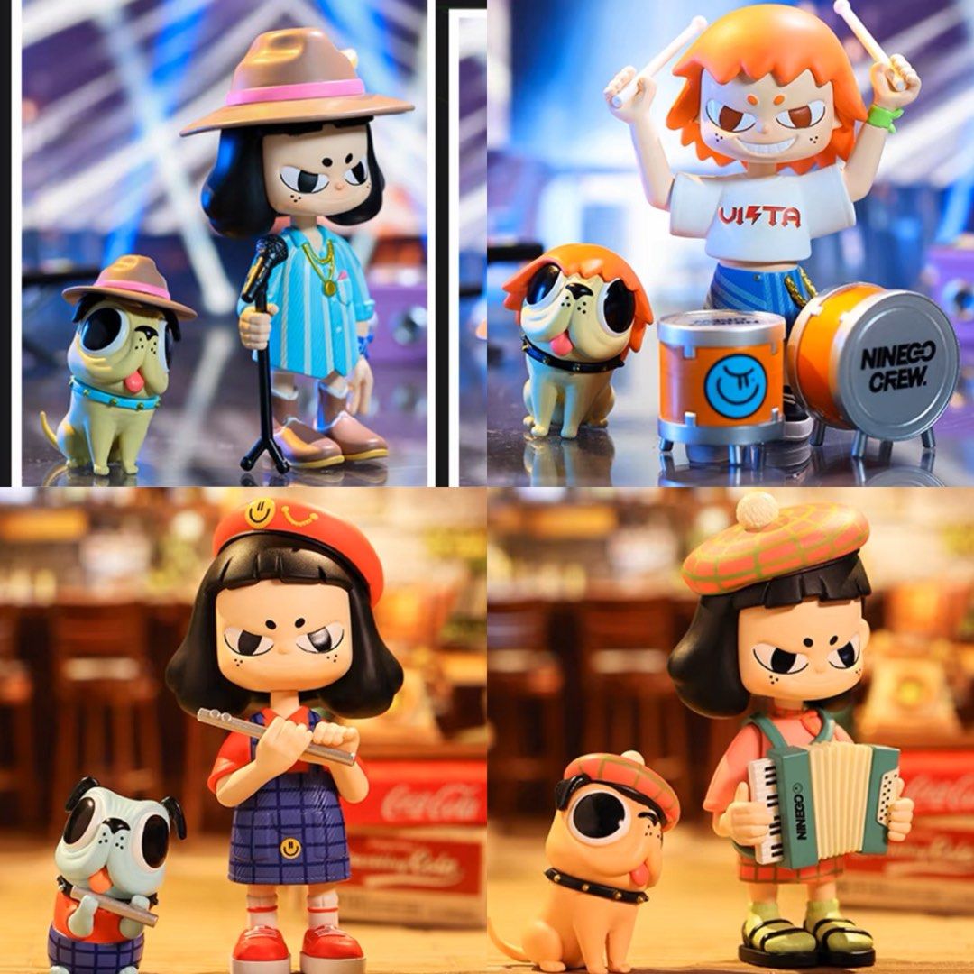 SUPER BAND POPMART full set / single blind box / able choose character ...