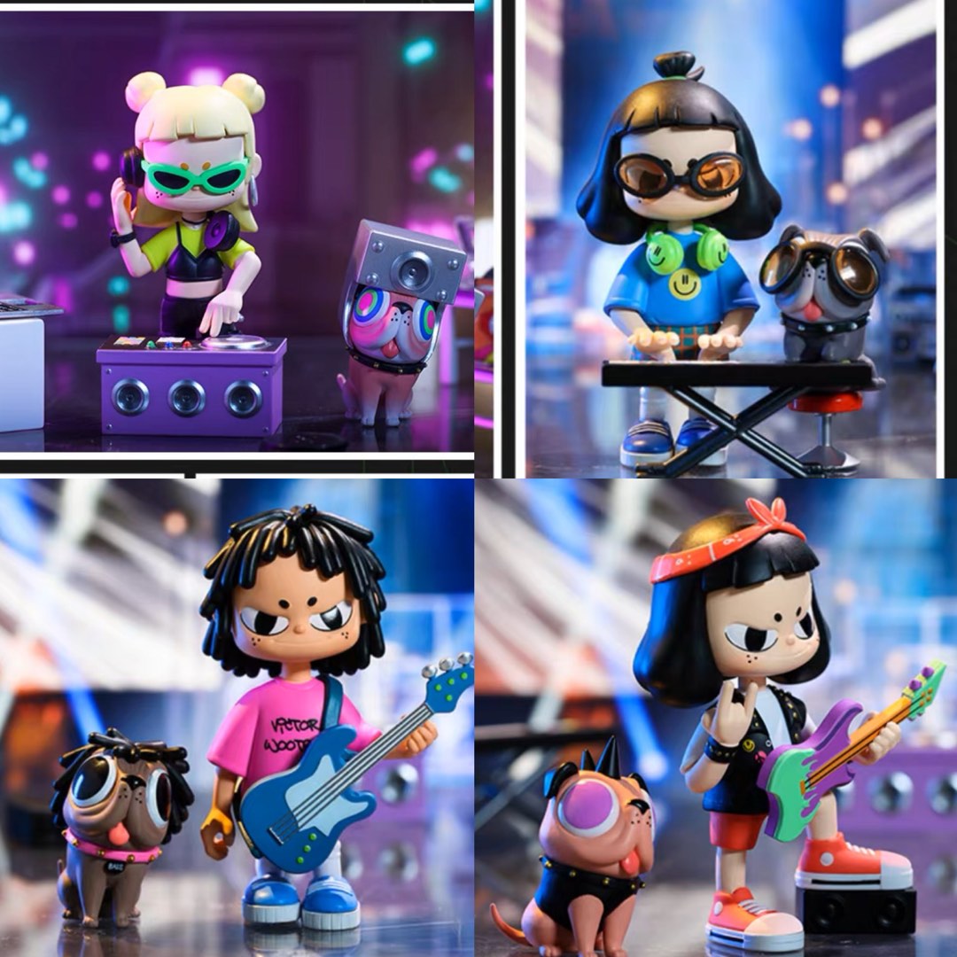 SUPER BAND POPMART full set / single blind box / able choose character ...