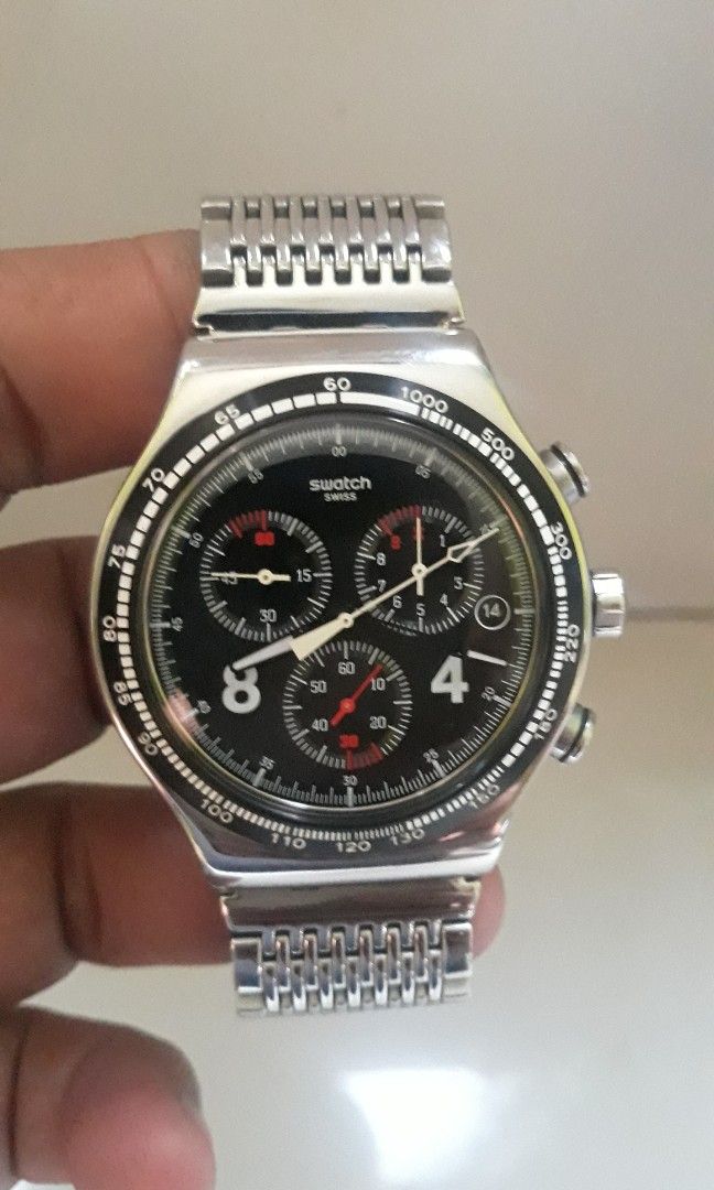 Swatch irony, Men's Fashion, Watches & Accessories, Watches on Carousell