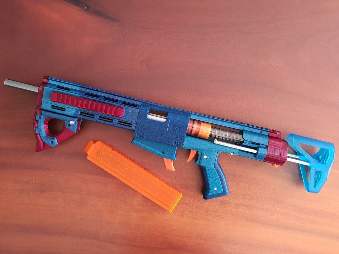 TalonClaw S2 Amphitrite's Trident TC-S2 Nerf Blaster, Hobbies & Toys ...