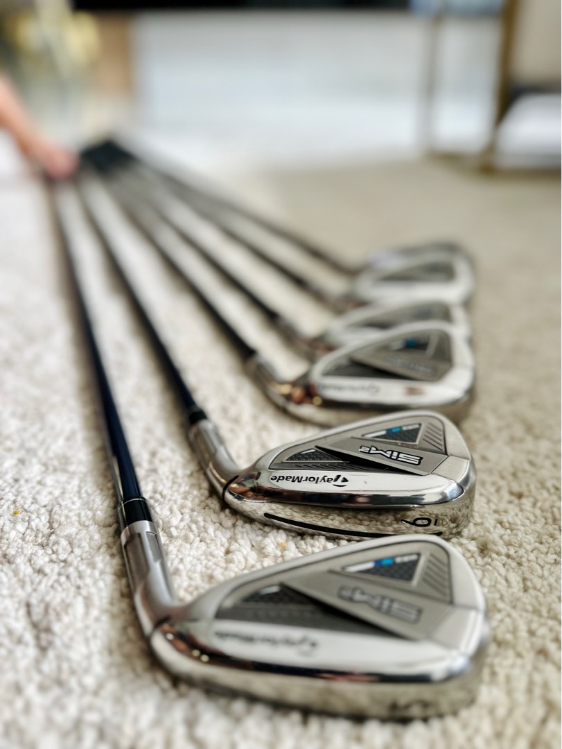 TaylorMade Sim 2 Max Irons 5-PW w Fujikura Ventus Shaft, Sports Equipment, Sports & Games, Golf ...