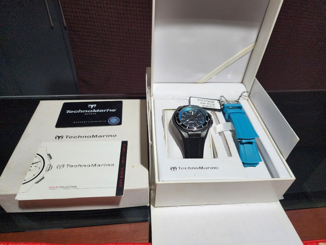 Techno Marine watch, Men's Fashion, Watches & Accessories, Watches on ...
