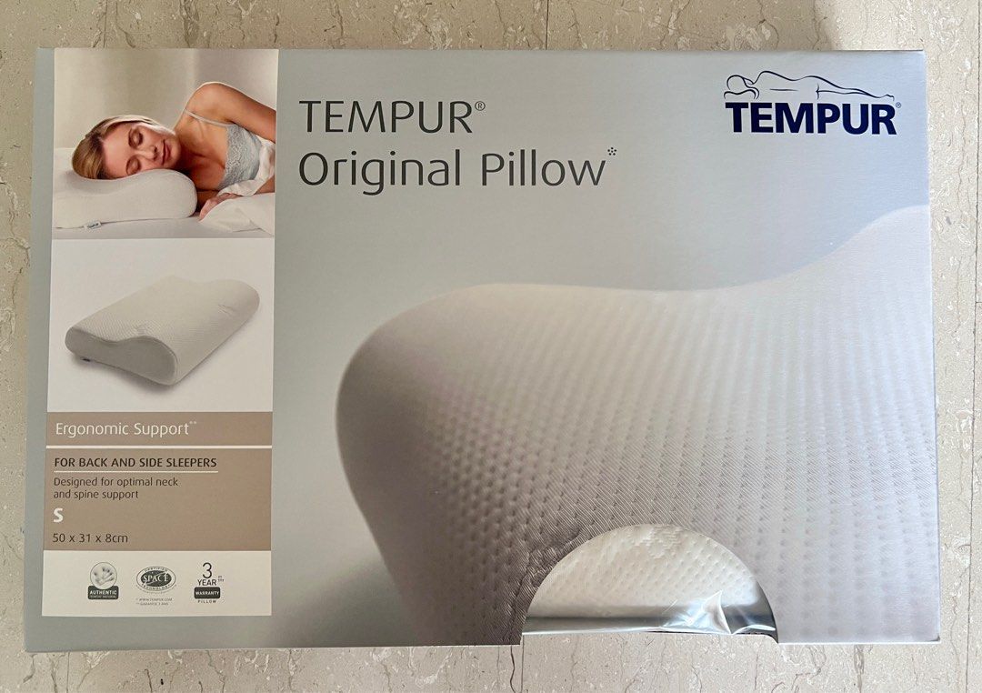 Tempur Original Pillow (Sealed), Furniture & Home Living, Bedding ...