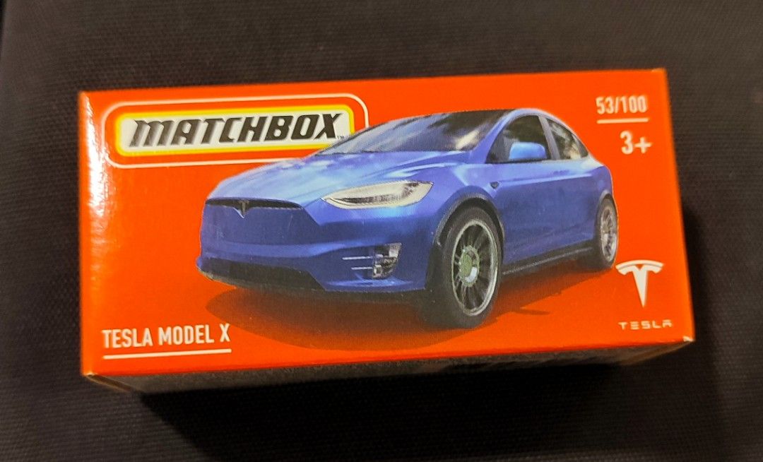 Tesla Model X Matchbox, Hobbies & Toys, Toys & Games on Carousell