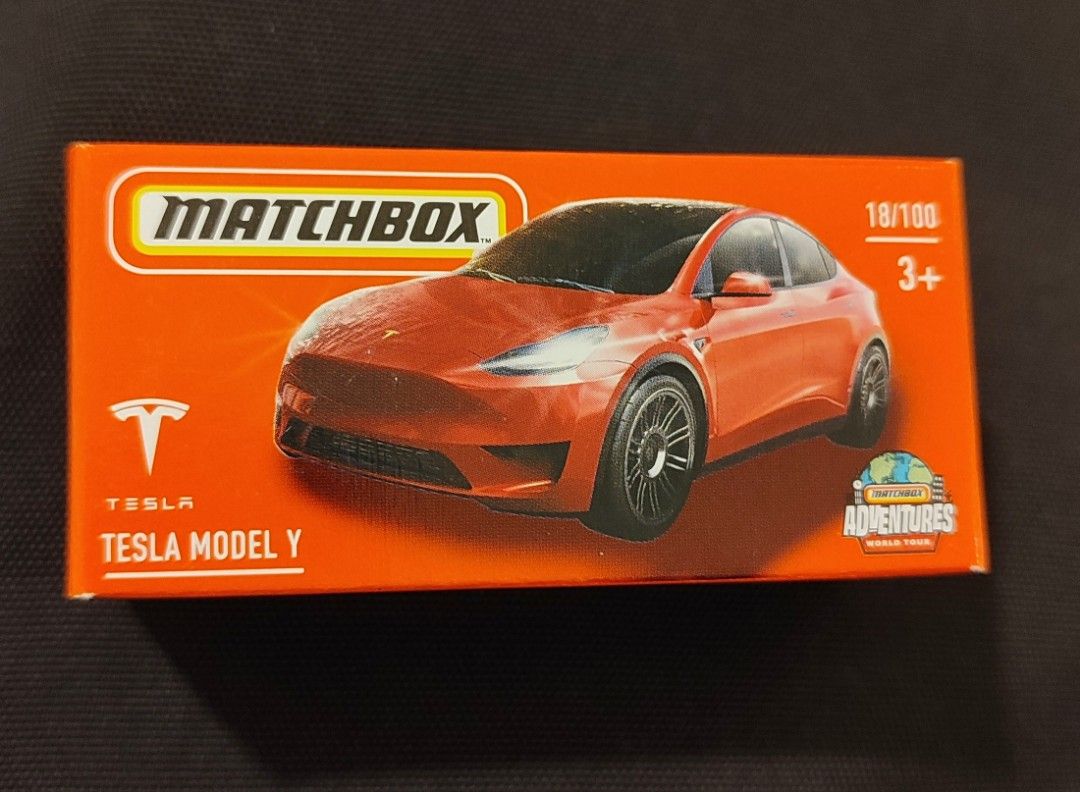 Tesla Model Y Matchbox, Hobbies & Toys, Toys & Games on Carousell