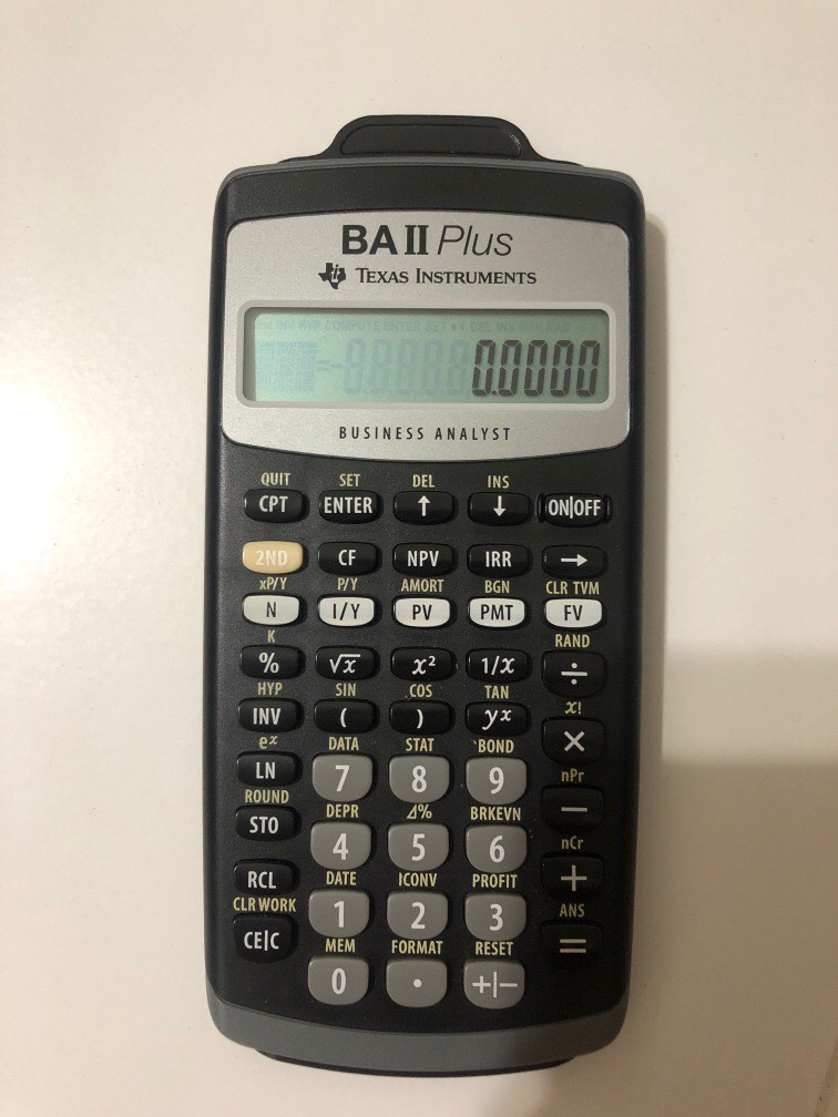 Texas Instruments BA II Plus Financial Calculator, Hobbies & Toys ...