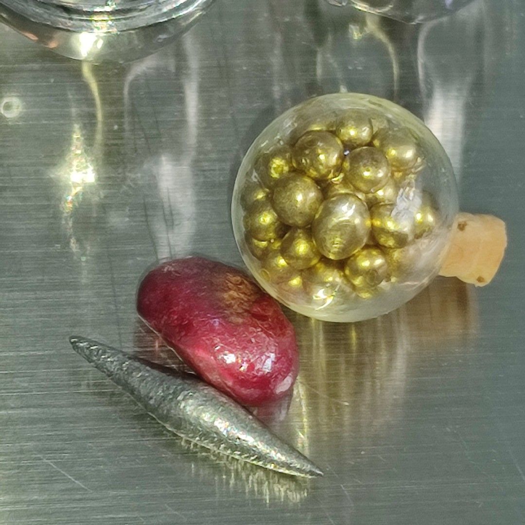 Set Price/Thai Sacred Amulets/LP Yai/ Thong PHRA Lai Seeds Around 45 ...