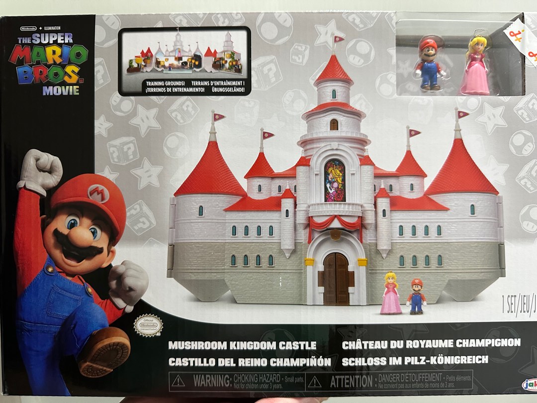The Super Mario Bros Movie Castle, 興趣及遊戲, 玩具 & 遊戲類 - Carousell